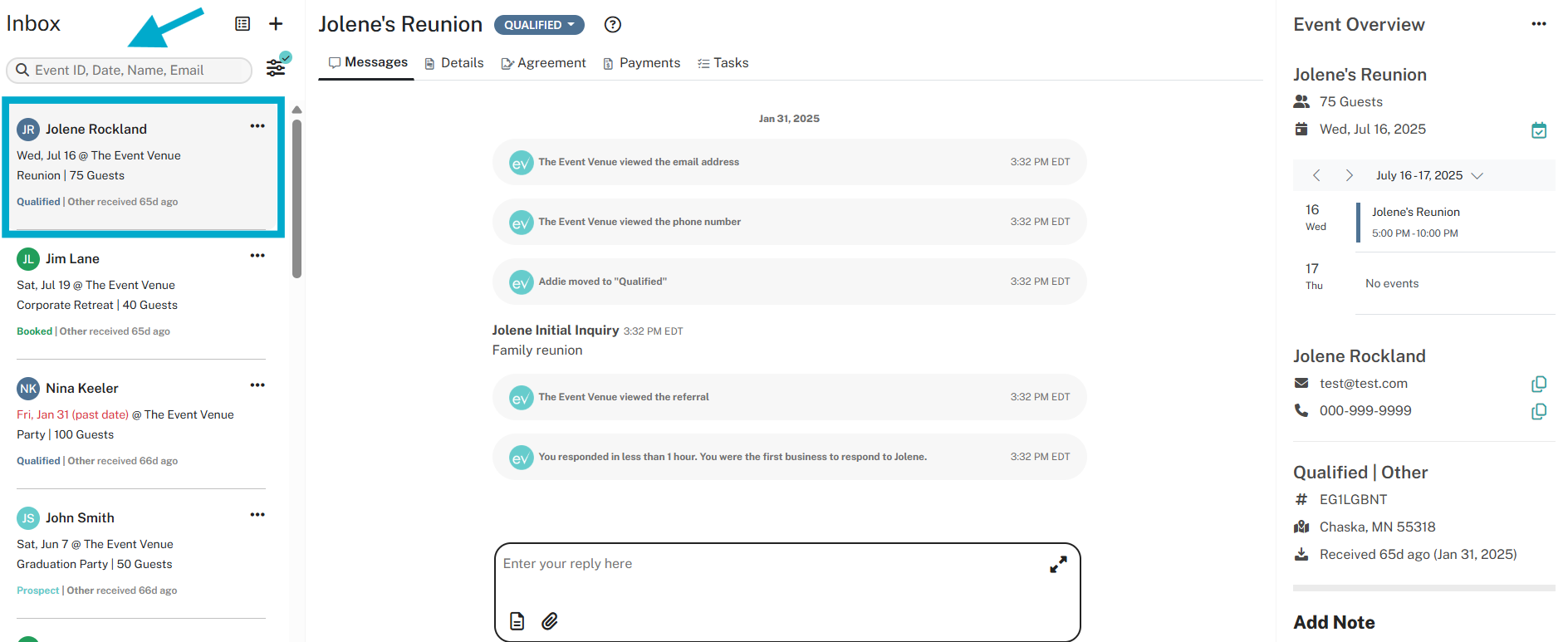 Step 2: Understand Referrals and Leads – Eventective